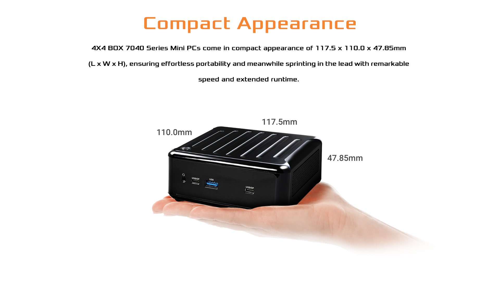 ASRock Industrial - 4X4 BOX-7840U